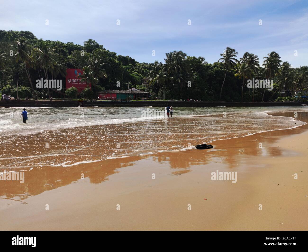 Baga beach in goa hi-res stock photography and images - Alamy