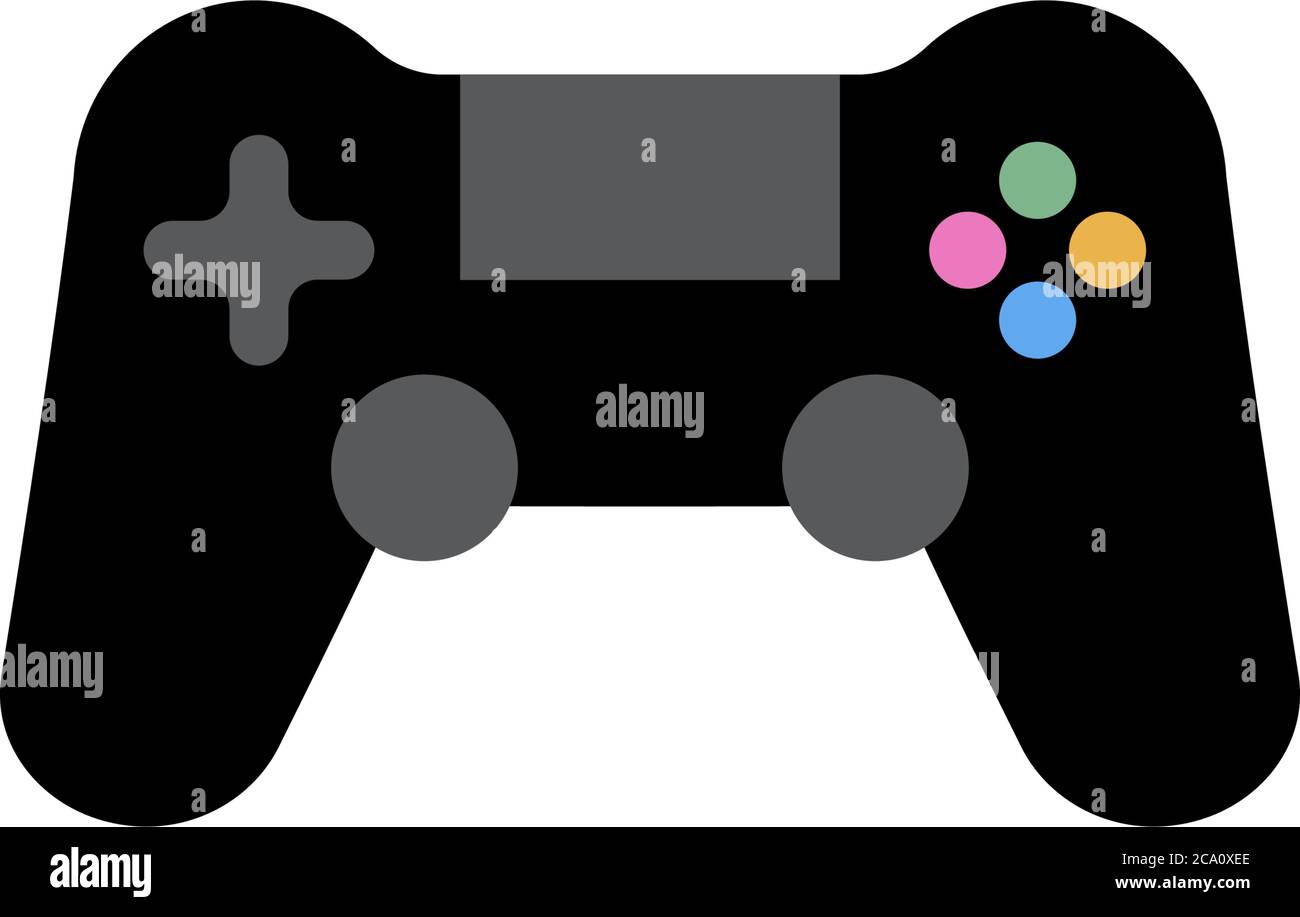 Flat joystick icon hi-res stock photography and images - Alamy