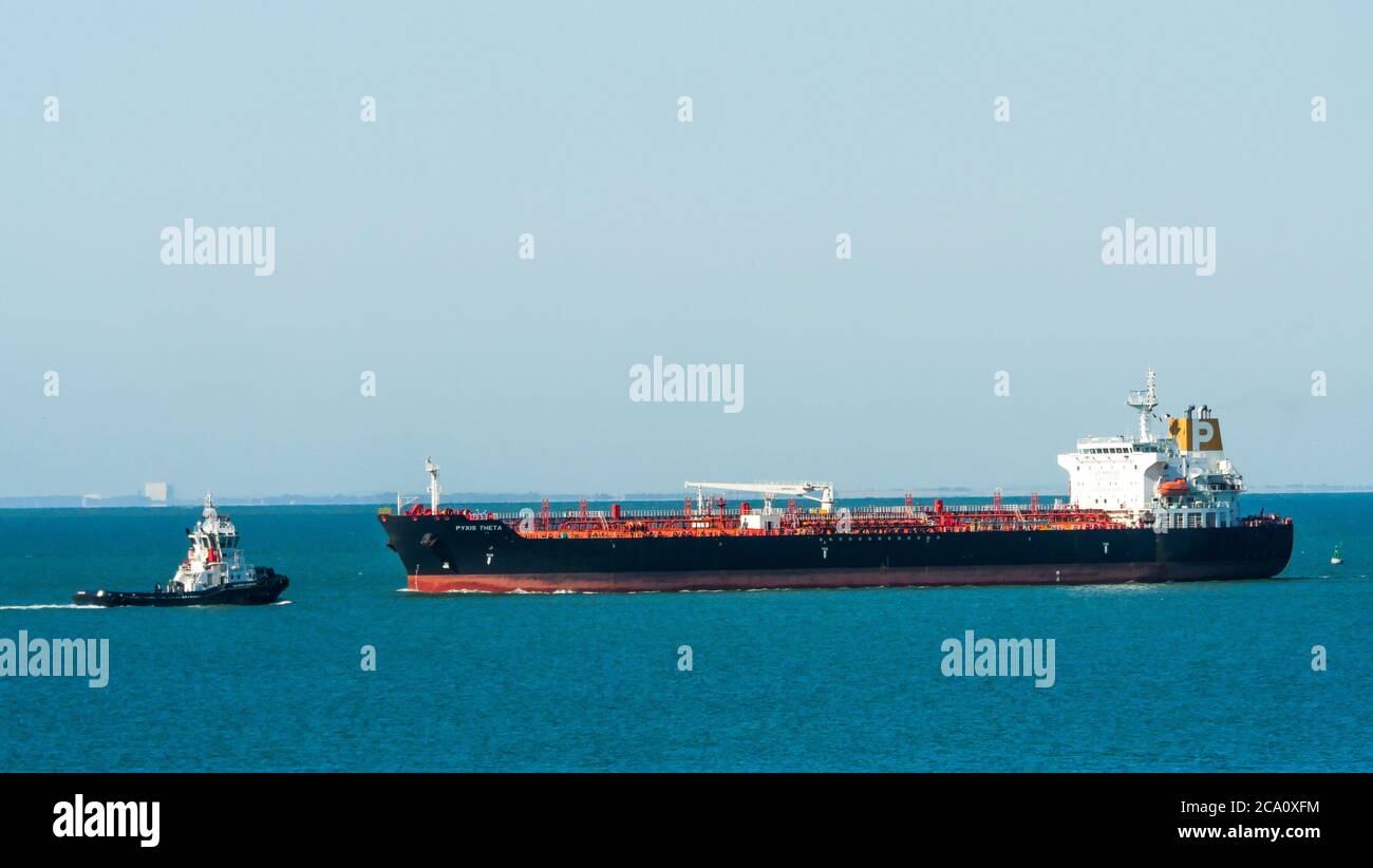Ore carrier ship, Le Havre, Seine-Maritime, Normandy, France Stock ...