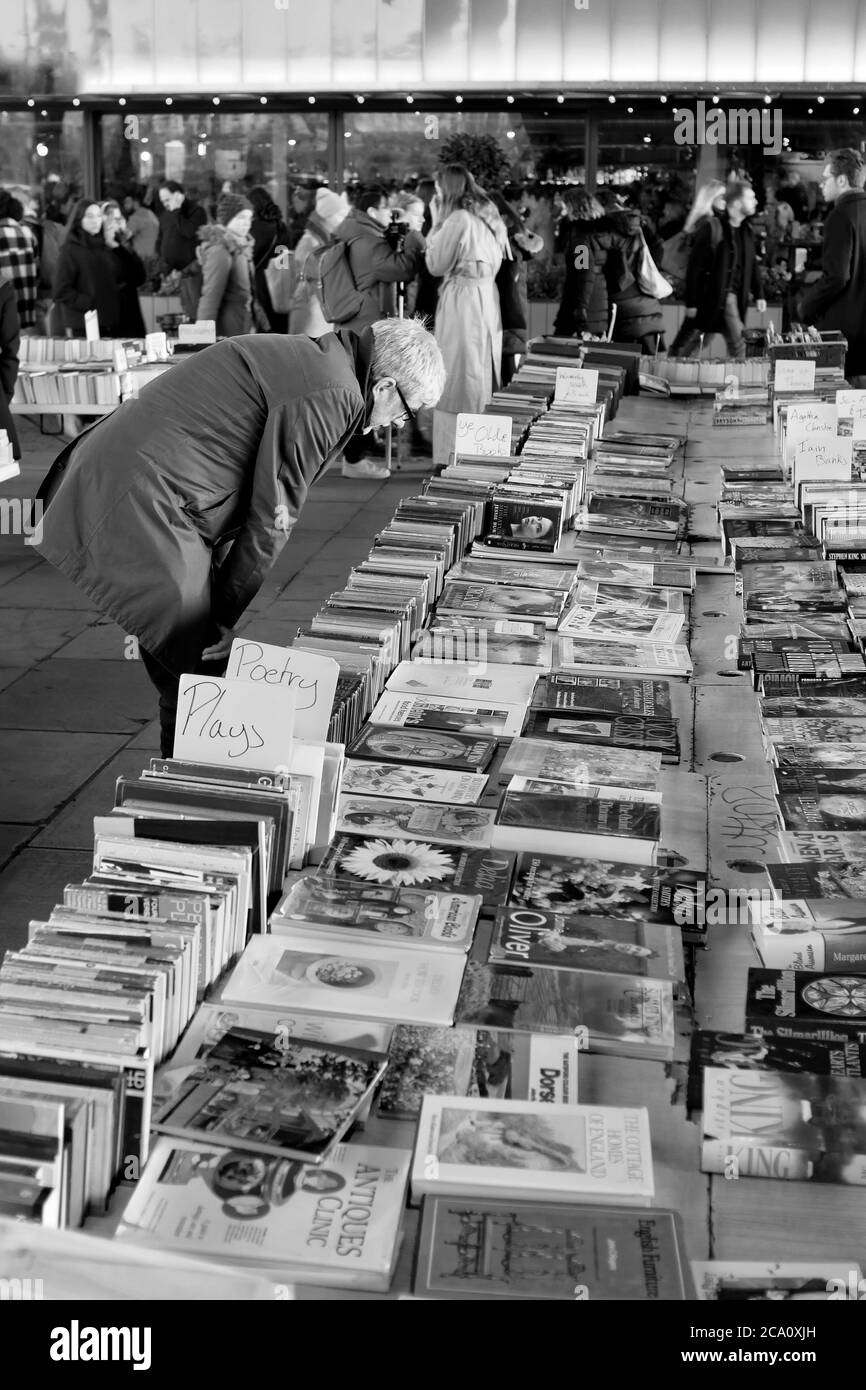 Book stall Black and White Stock Photos & Images - Alamy