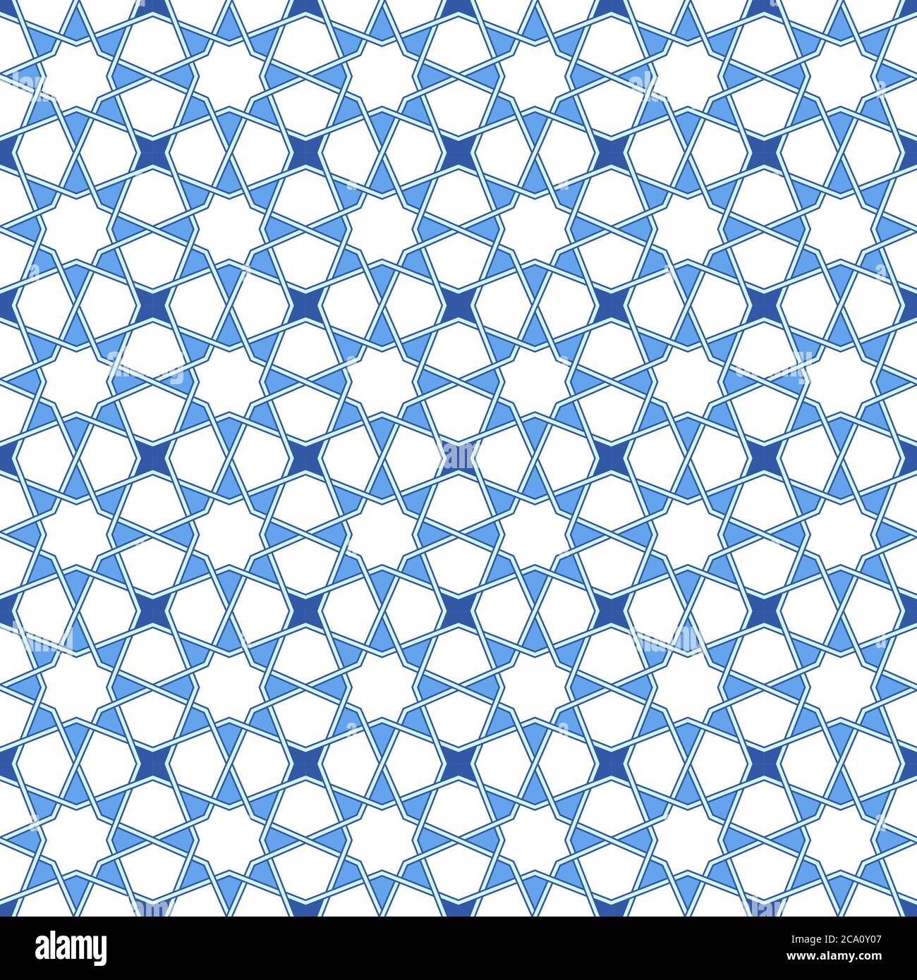Traditional arabic geometry pattern art. Moroccan seamless vector ...