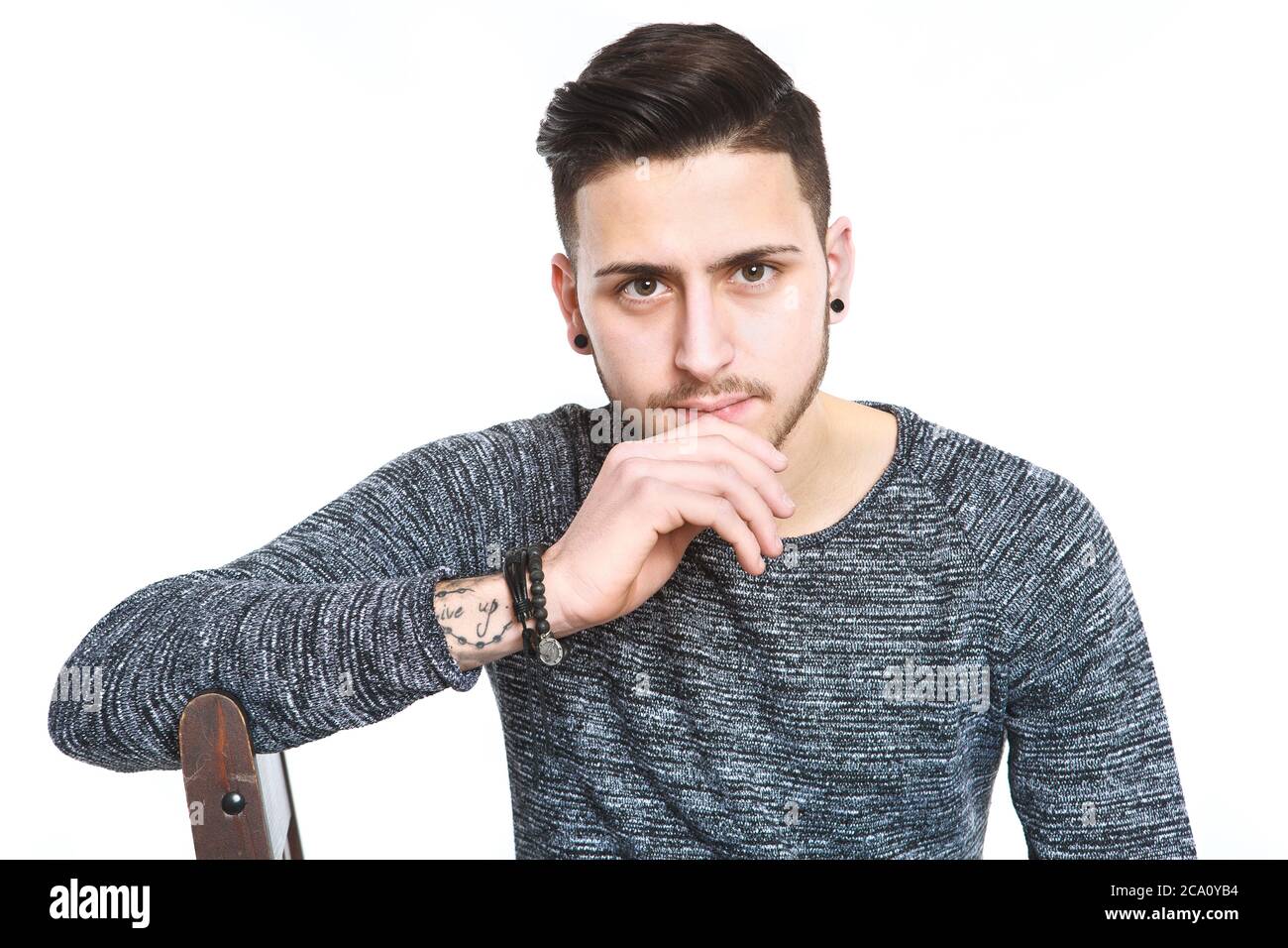 the haunting look Stock Photo - Alamy