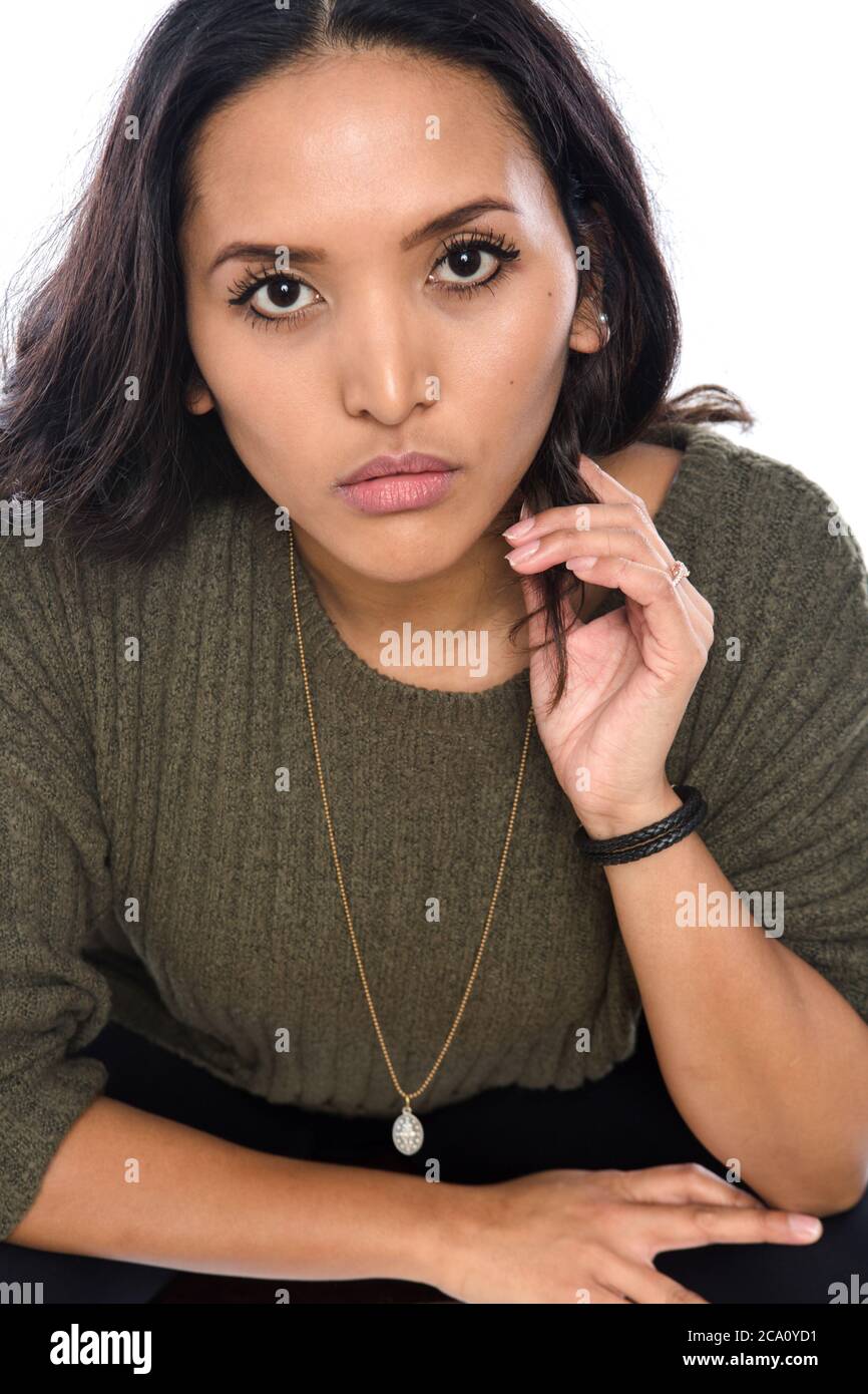 overwhelmed young woman Stock Photo - Alamy overwhelmed young woman Stock Photo - Alamy