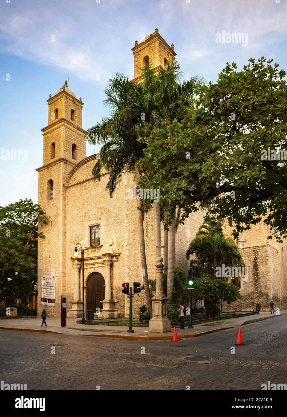 Jesus Church in Merida, Mexico Stock Photo - Alamy
