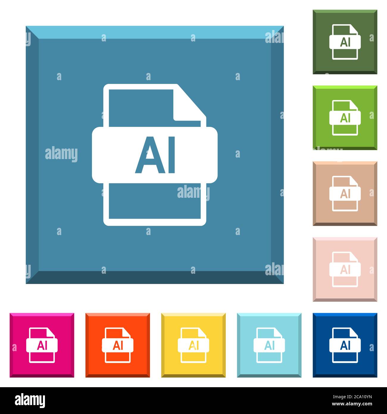 Ai file icons in hi-res stock photography and images - Alamy