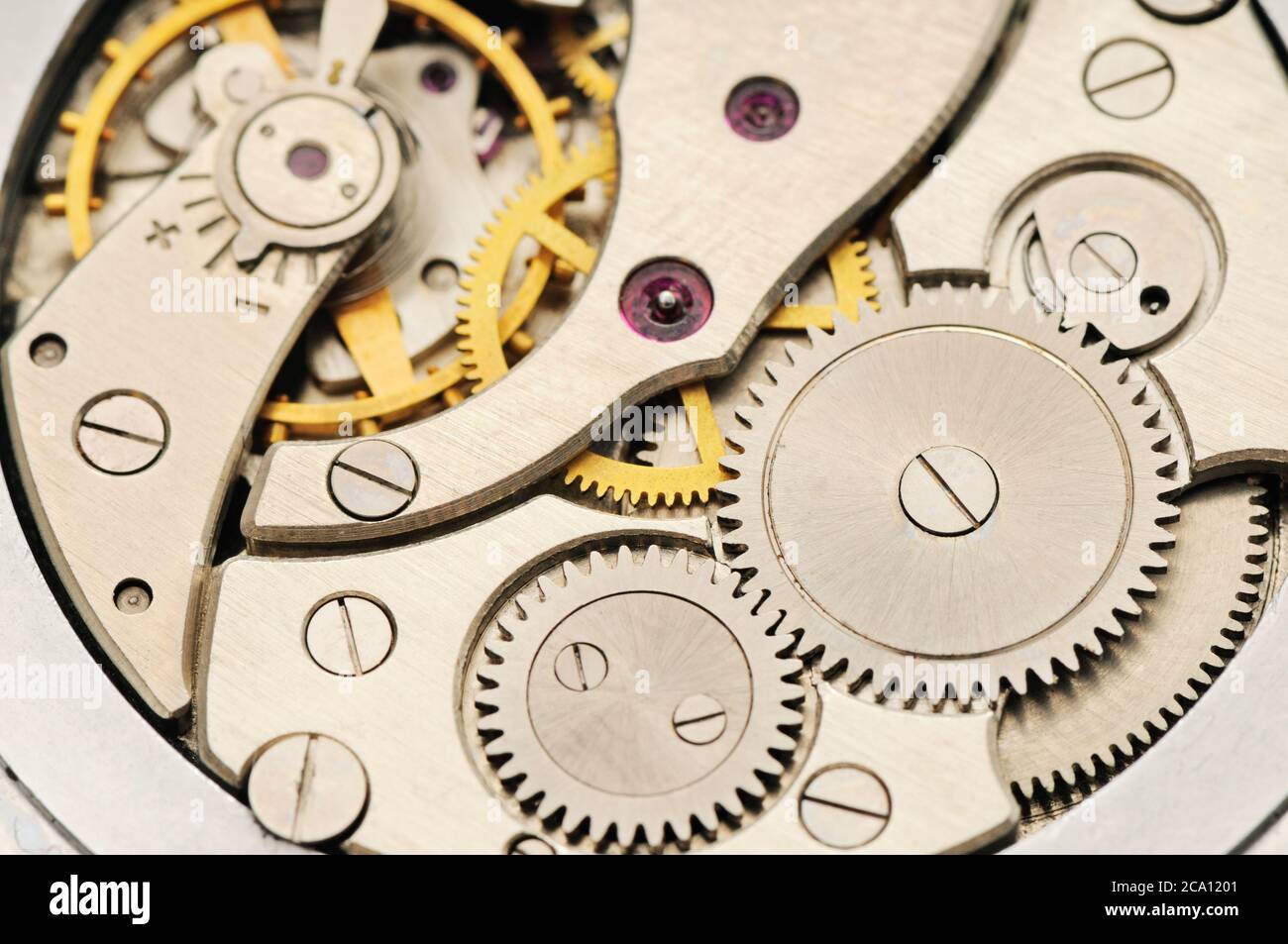 Gearwheels clock hi-res stock photography and images - Alamy