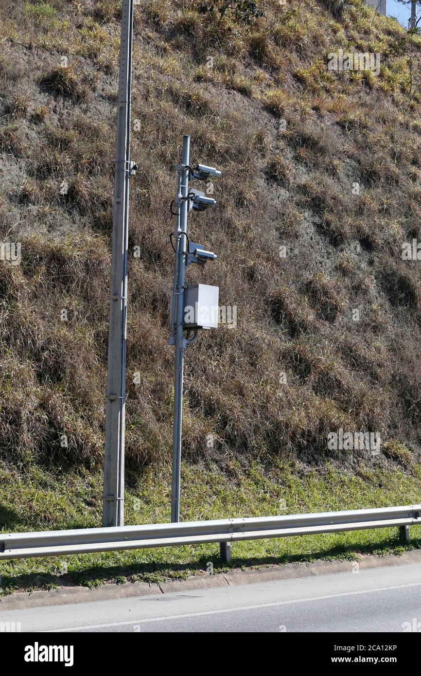 Radar speed control camera highway hi-res stock photography and images ...