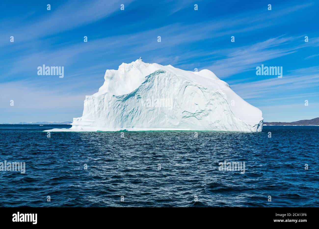 Climate Change - Iceberg and ice from glacier in arctic nature on ...