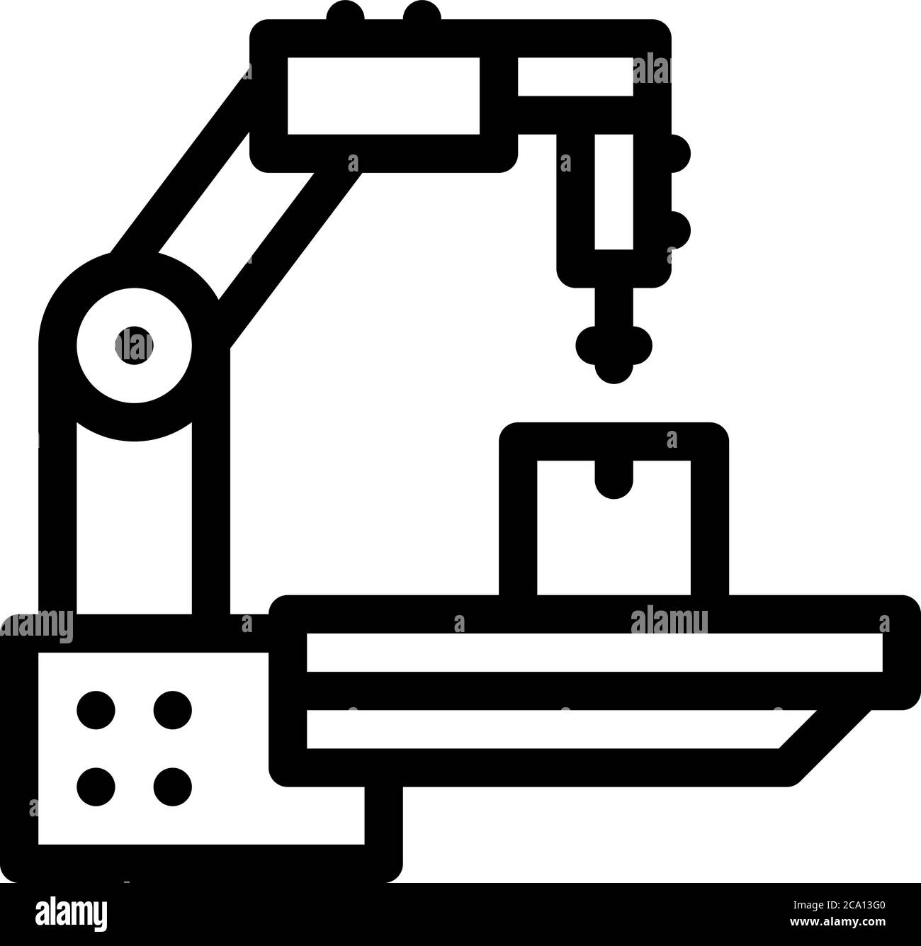 Signs manufacturing Black and White Stock Photos & Images - Alamy