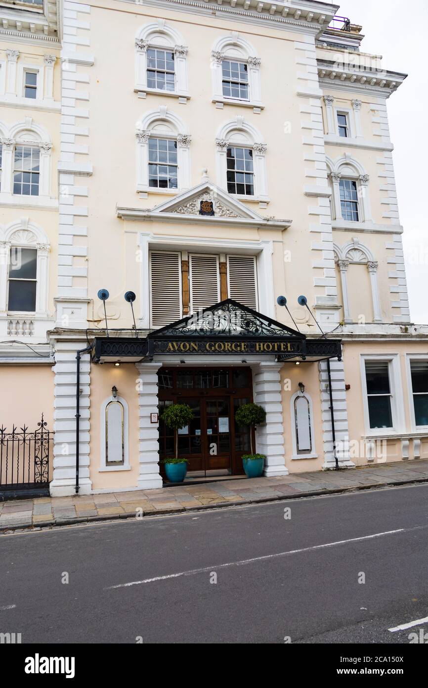 Avon Gorge Hotel, Sion Hill, Clfton. Bristol, England. July 2020 Stock ...