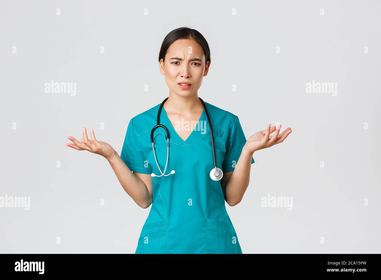 Confused patient nurse hi-res stock photography and images - Alamy