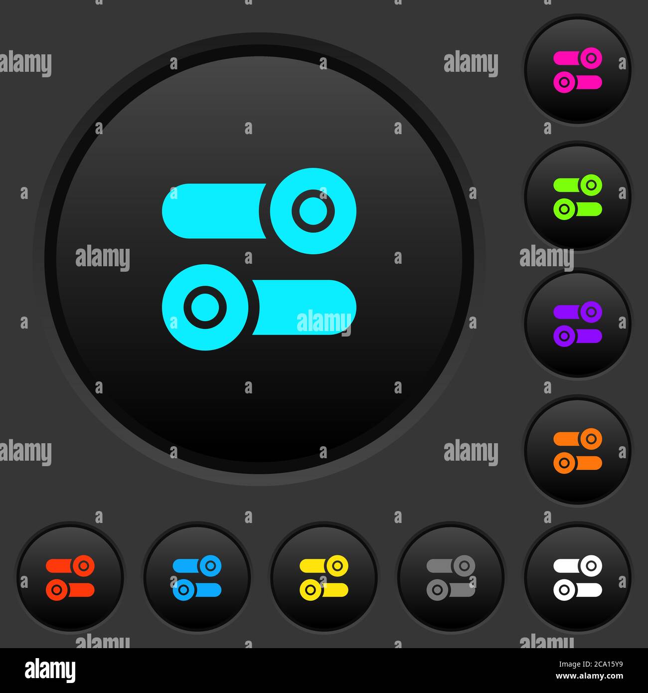 Two dark slides Stock Vector Images - Alamy