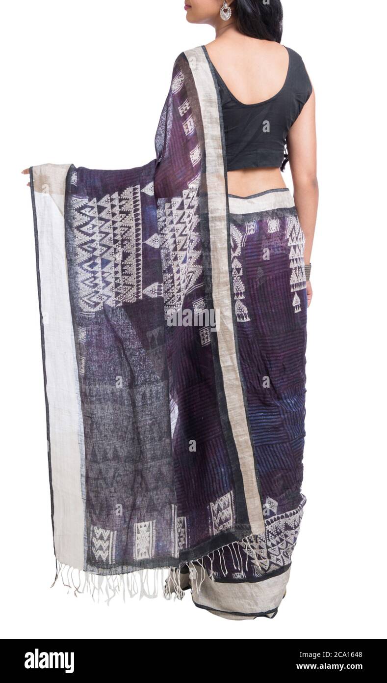 indian ethnic saree designs and catalogue Stock Photo - Alamy