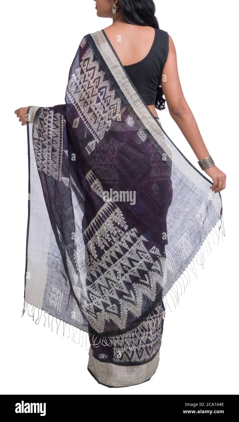 indian ethnic saree designs and catalogue Stock Photo - Alamy