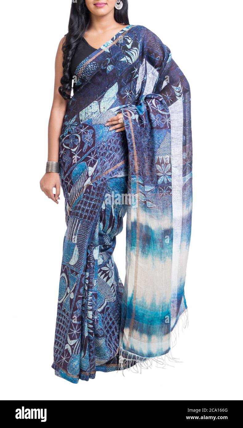 indian ethnic saree designs and catalogue Stock Photo - Alamy