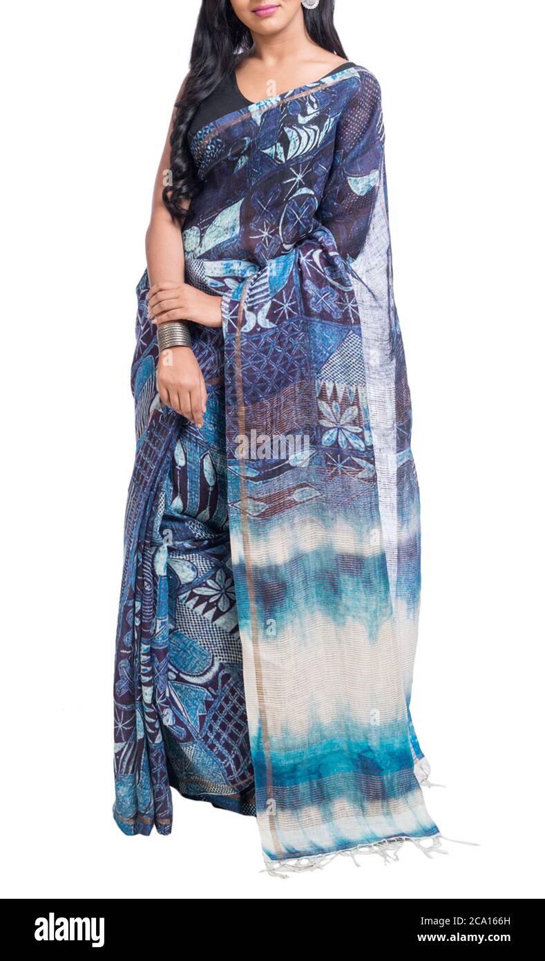 indian ethnic saree designs and catalogue Stock Photo - Alamy