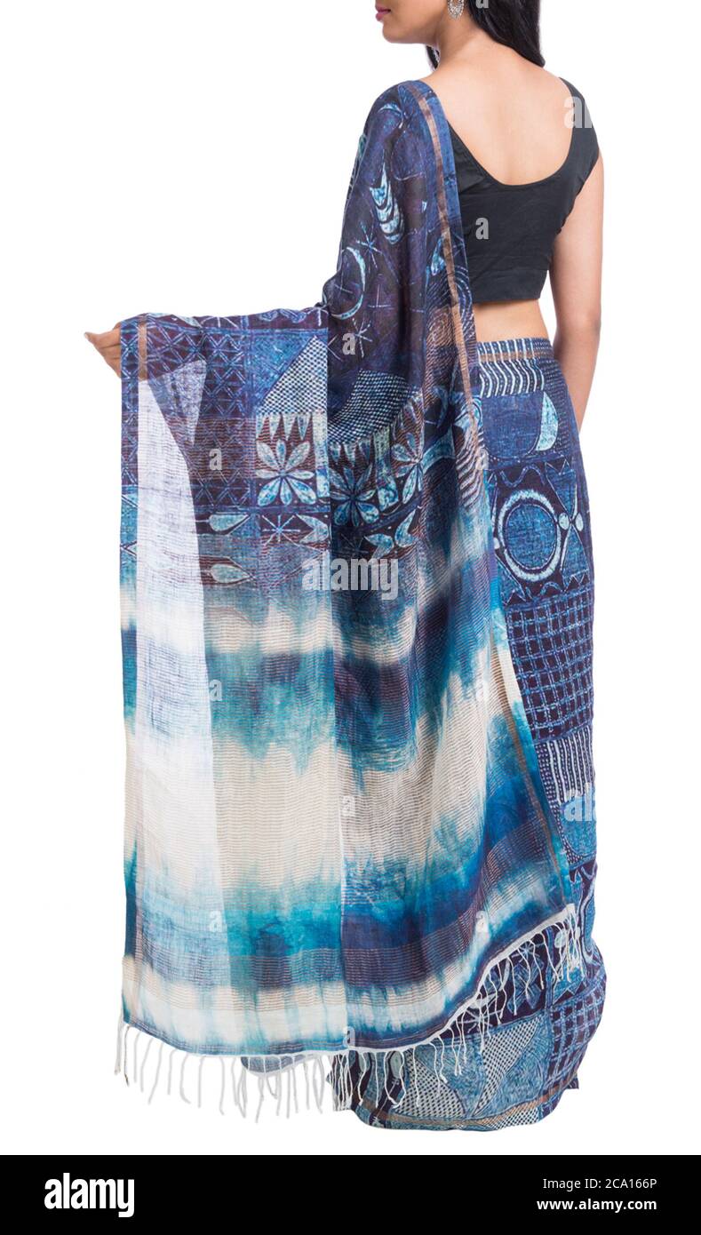 indian ethnic saree designs and catalogue Stock Photo - Alamy