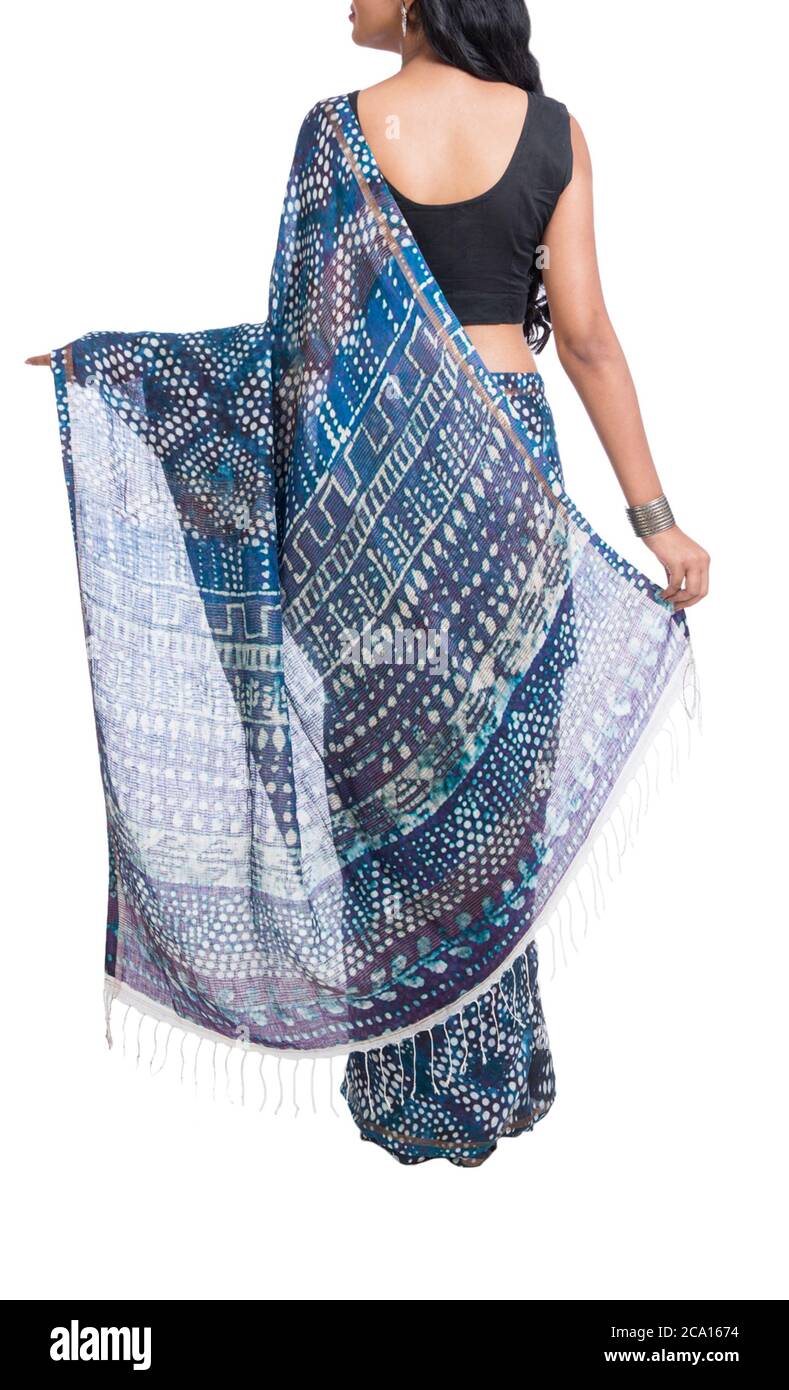 indian ethnic saree designs and catalogue Stock Photo - Alamy