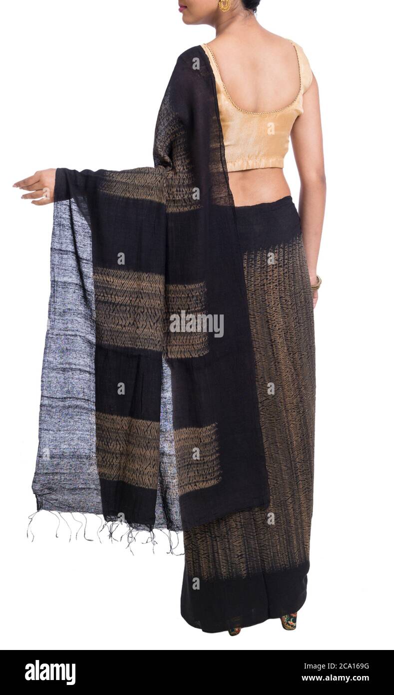 indian ethnic saree designs and catalogue Stock Photo - Alamy