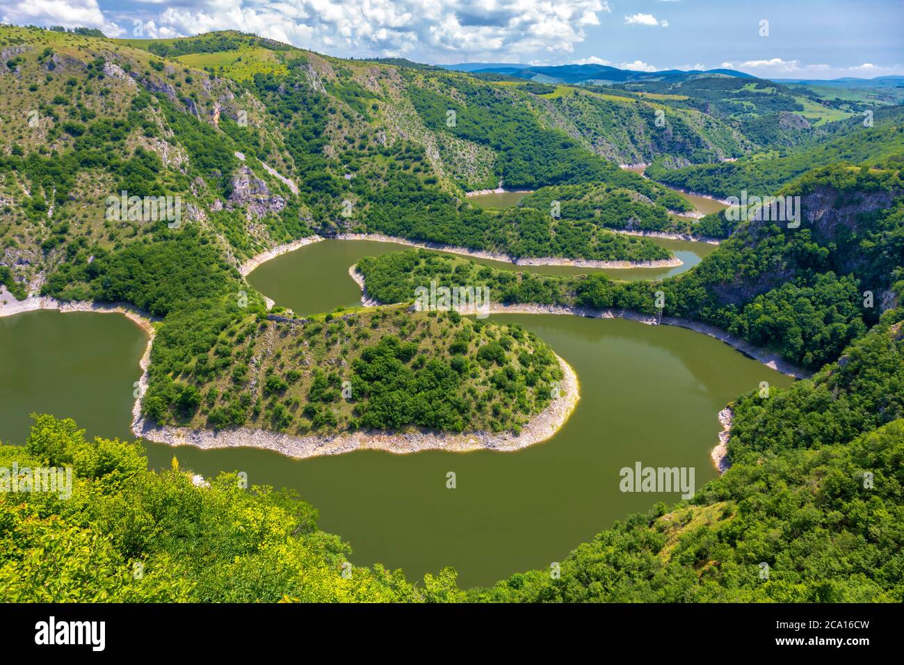 Meanders aerial hi-res stock photography and images - Alamy