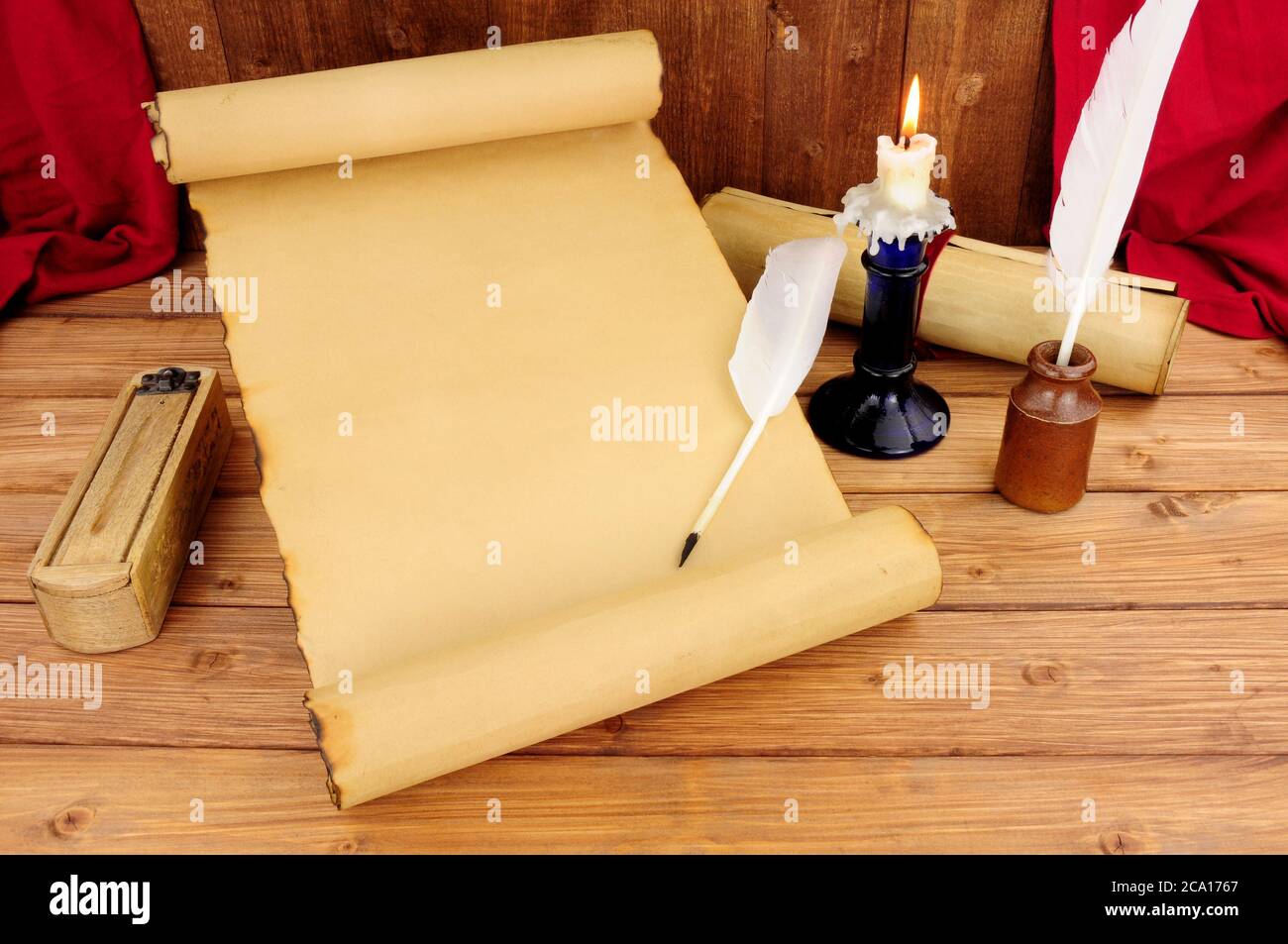 Antique Scroll Paper High Resolution Stock Photography and Images - Alamy