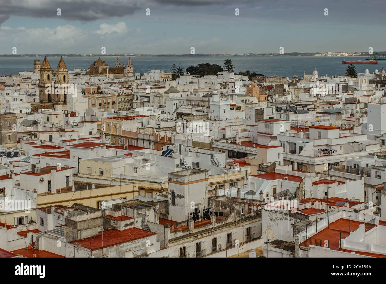 Cadiz spain aerial hi-res stock photography and images - Alamy