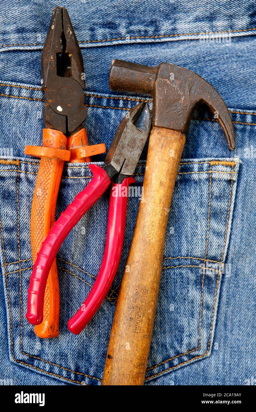 Worker tools hi-res stock photography and images - Alamy