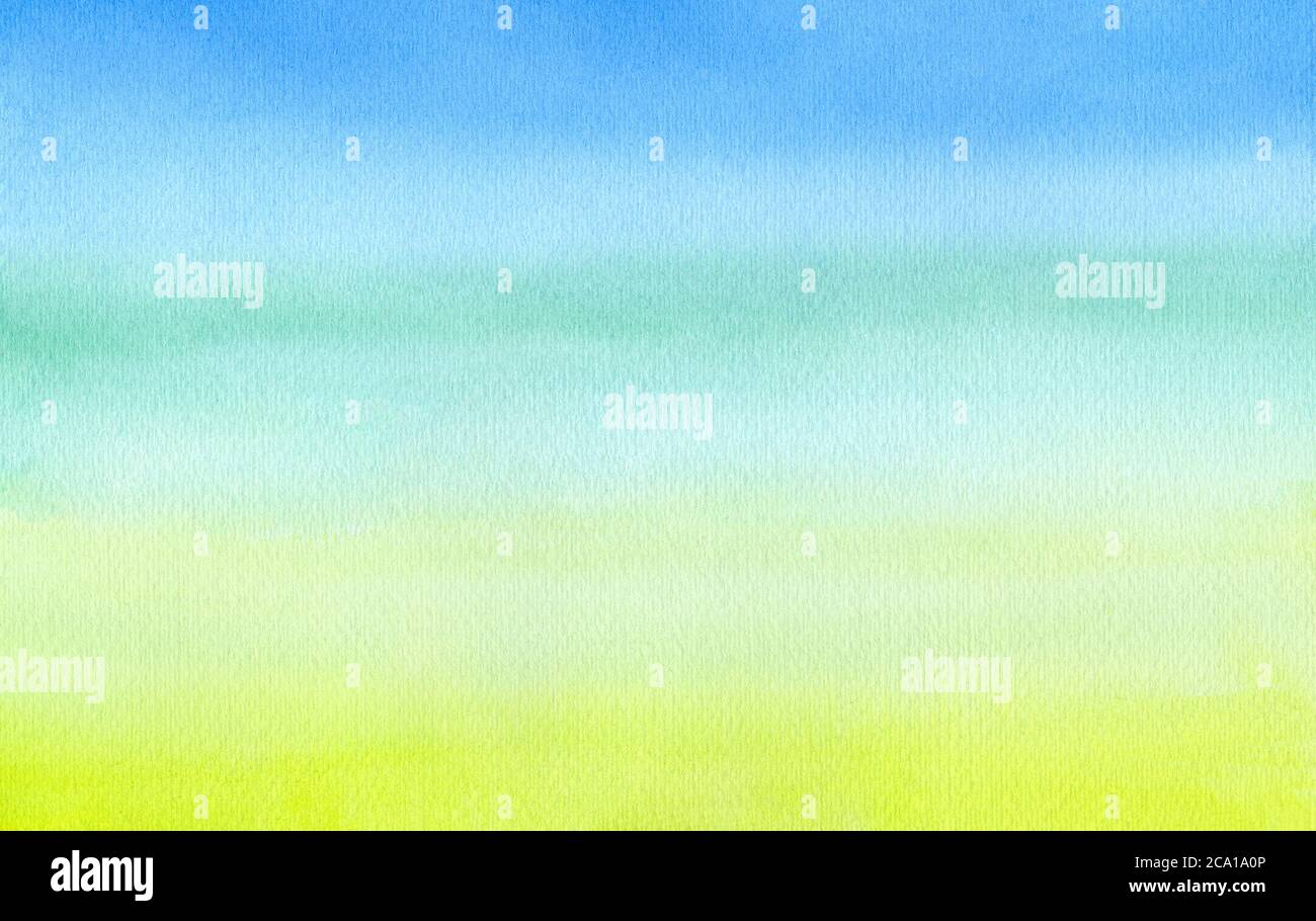 Web banner light blue to warm yellow abstract sea and beach gradient ...