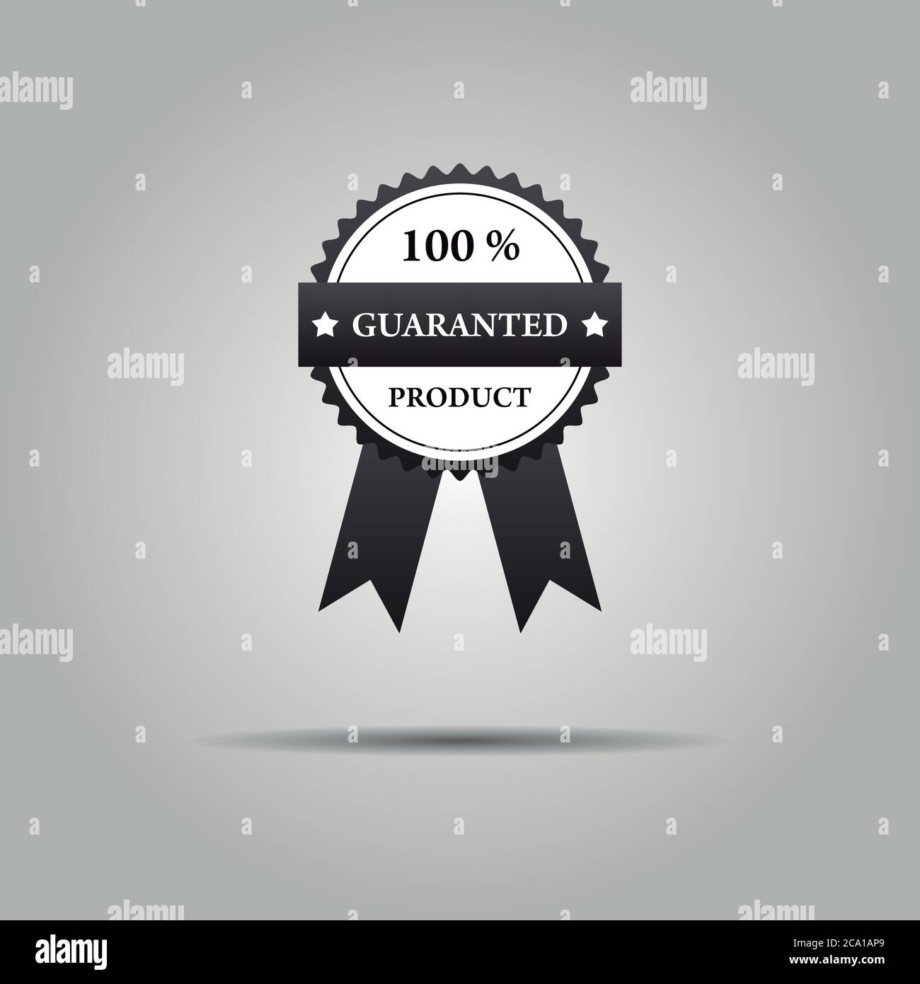 Gold Guaranteed Badges Vector Design Stock Vector Image & Art - Alamy