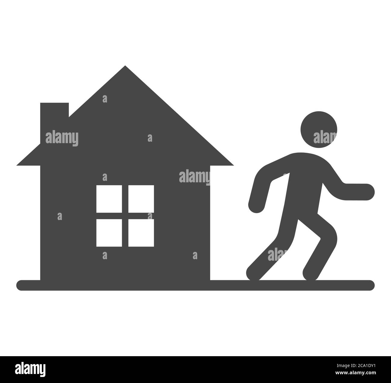 Father home alone Cut Out Stock Images & Pictures - Alamy