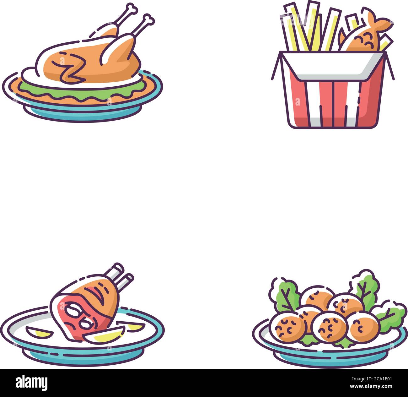 Peking duck clipart Stock Vector Images - Alamy