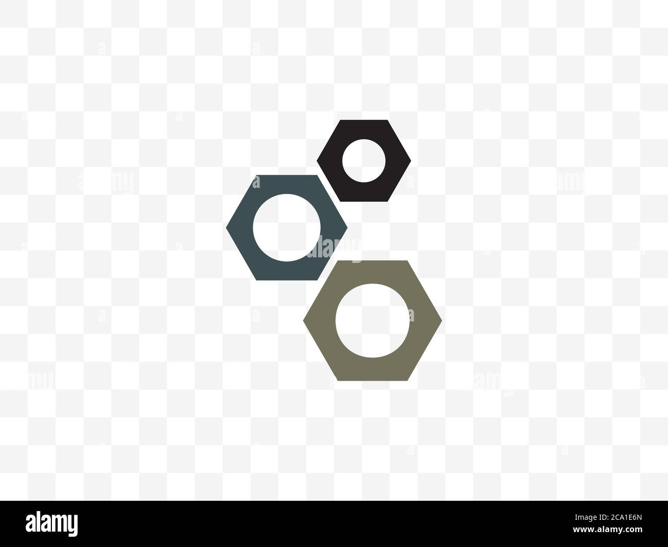 Fastener, nuts bolts, tool icon. Vector illustration, flat design Stock ...