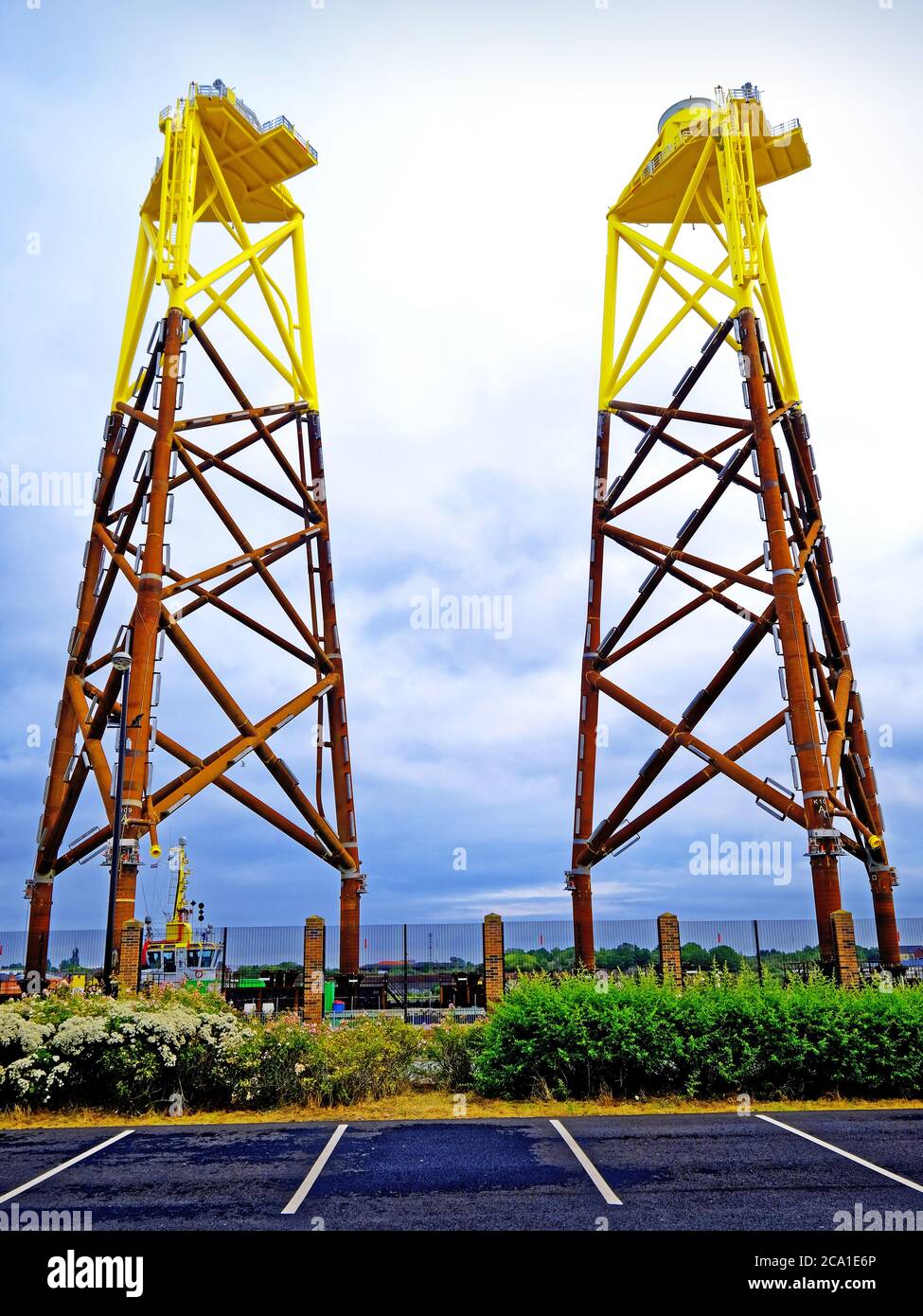 Smulders howdon tyneside yard hi-res stock photography and images - Alamy