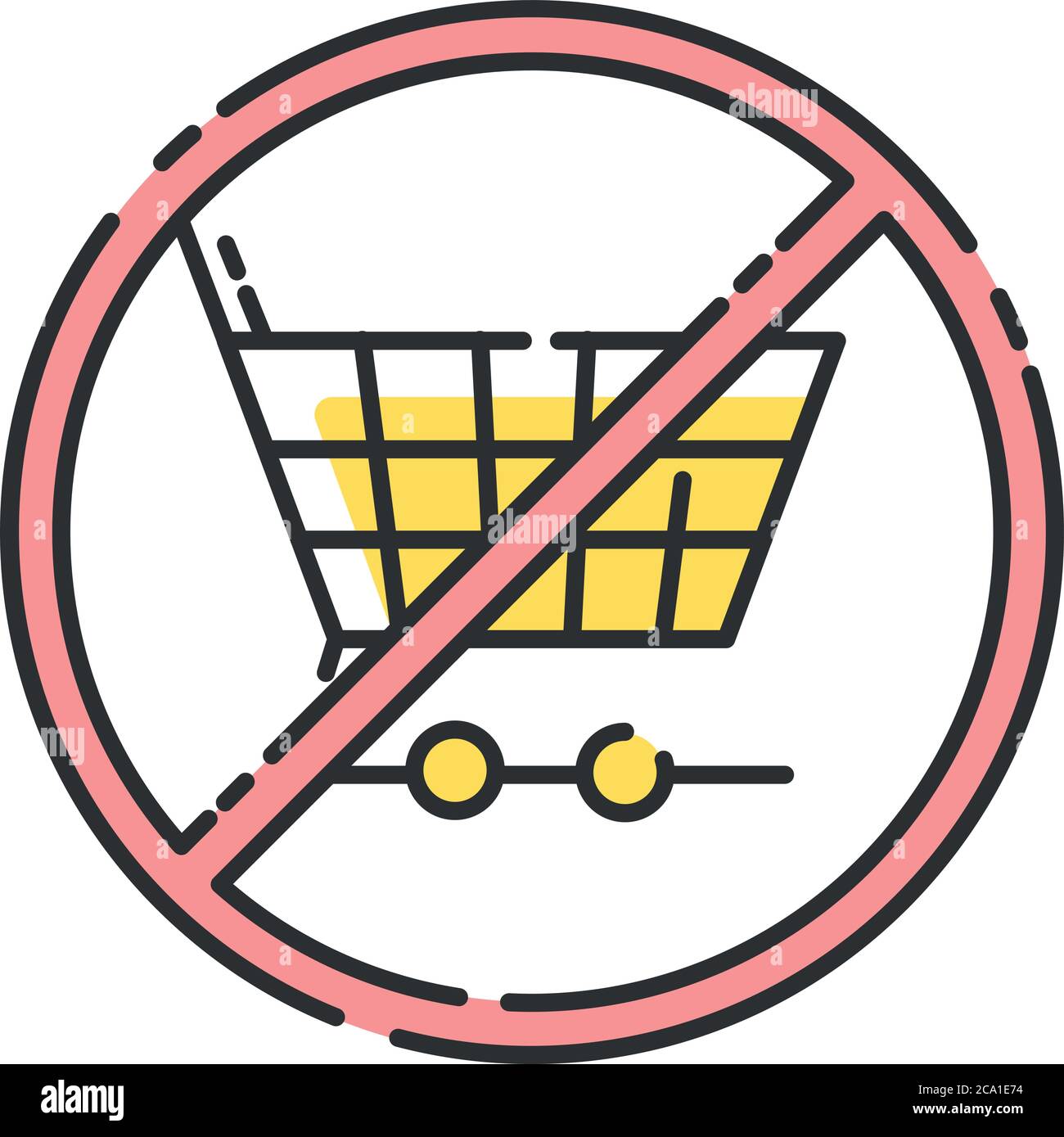 Anti consumerism RGB color icon. Sustainable lifestyle advice ...