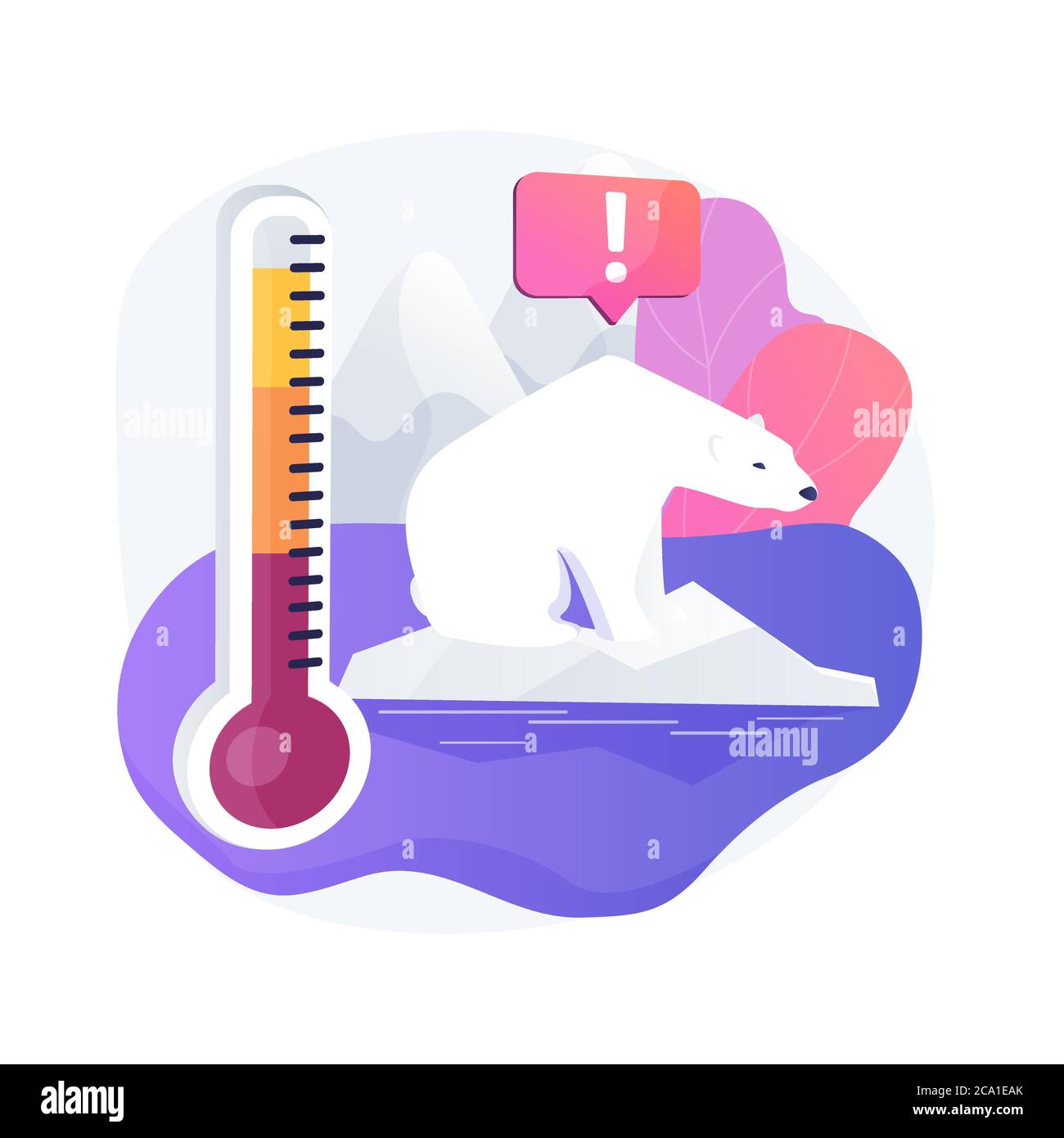 Climate change abstract concept vector illustration Stock Vector Image ...