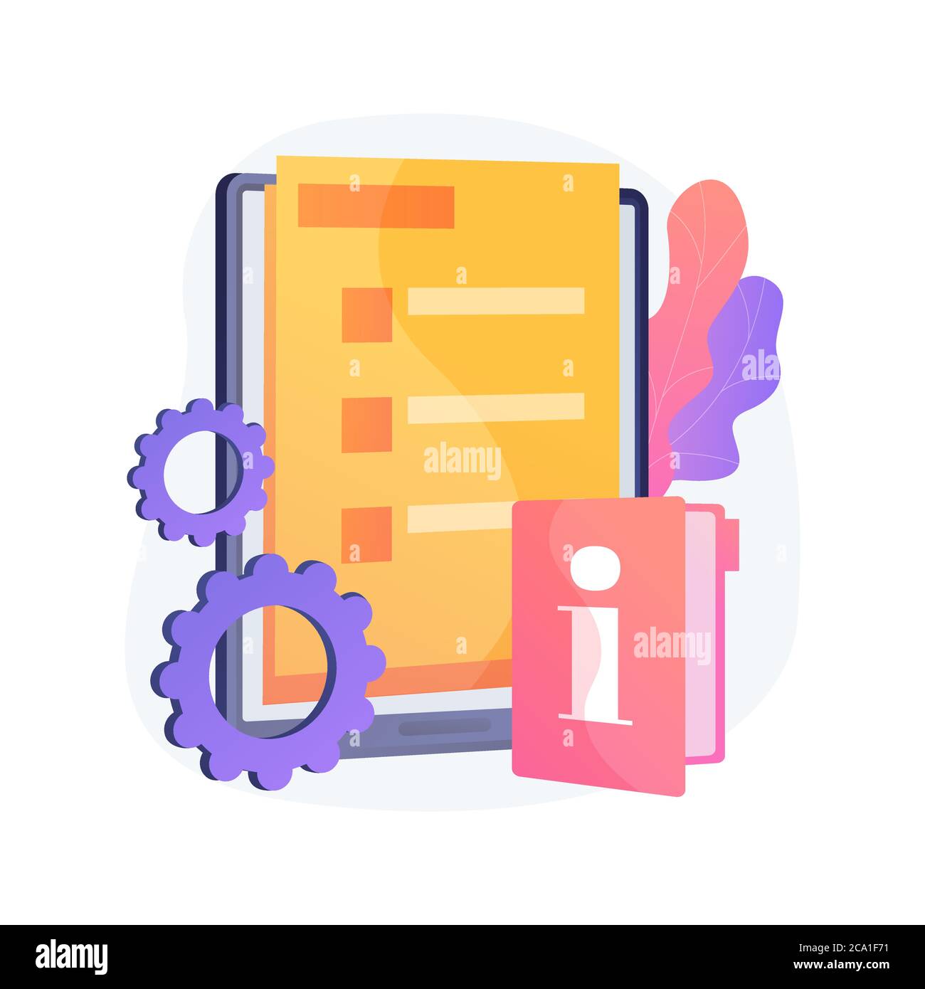 Customer service guide abstract concept vector illustration Stock ...