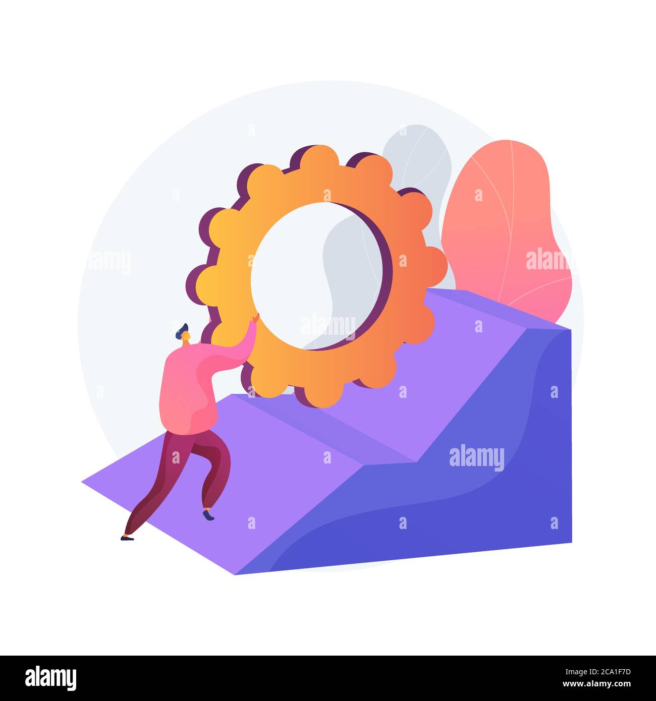 Persistence abstract concept vector illustration Stock Vector Image ...