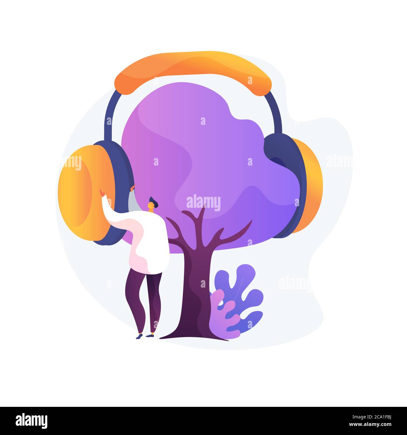 Noise protection abstract concept vector illustration Stock Vector Image & Art - Alamy