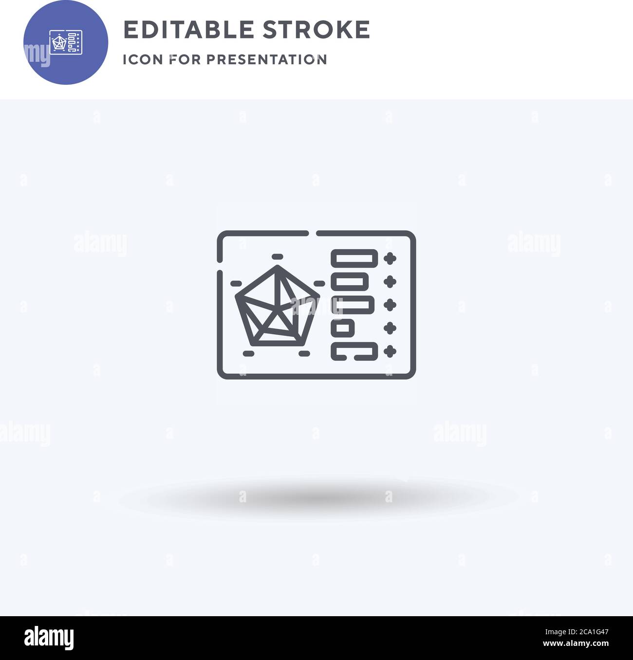 Status icon vector, filled flat sign, solid pictogram isolated on white ...