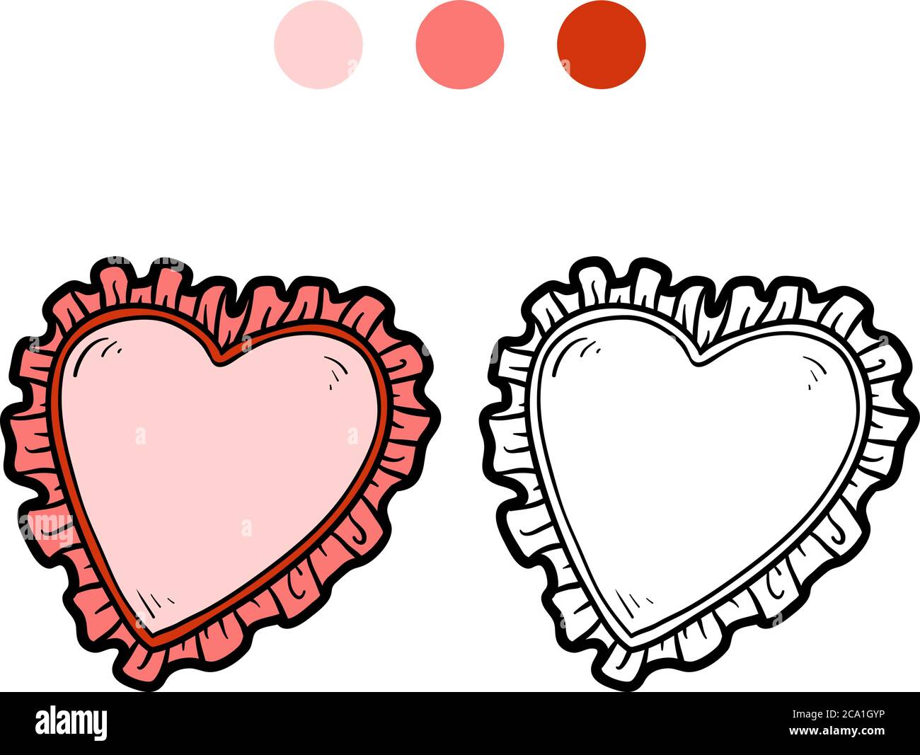 Coloring book for children, Pillow Stock Vector Image & Art - Alamy