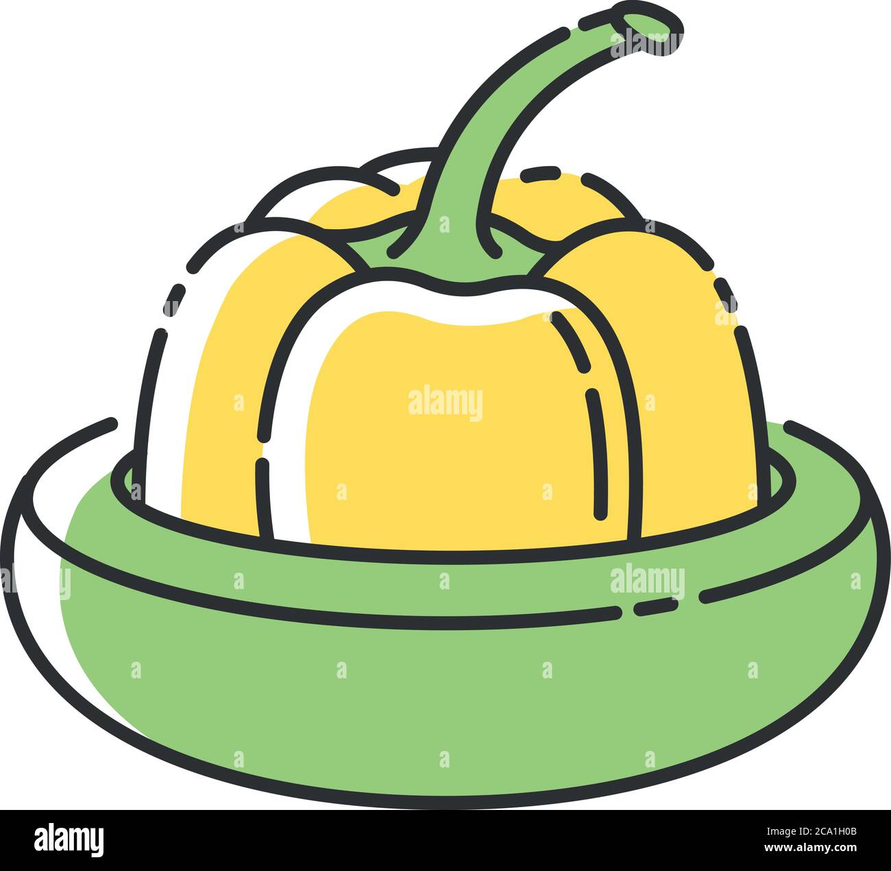 Reusable food saver RGB color icon. Zero waste lifestyle, responsible ...