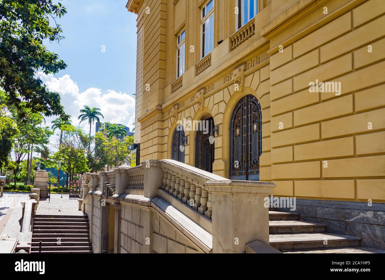 Bank of Brazil Cultural Center Building at Liberty Square in Belo ...
