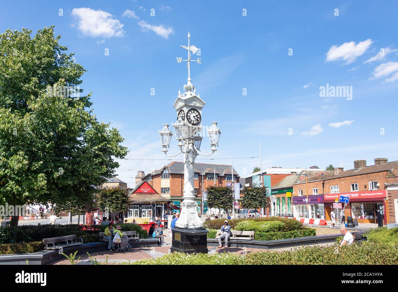 Central green tower hi-res stock photography and images - Alamy