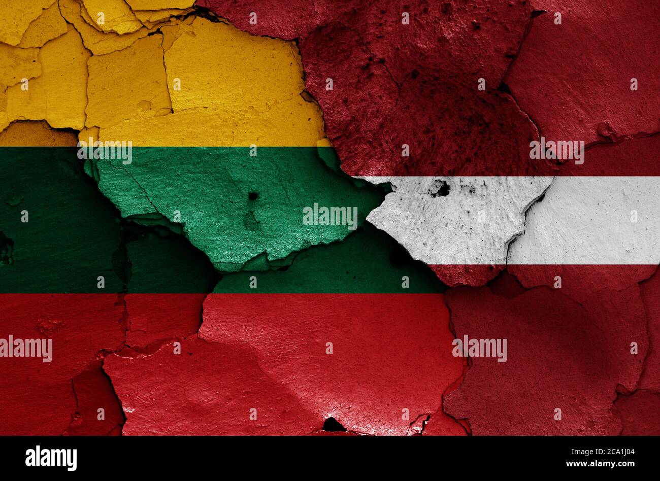 Lithuania latvia flag hi-res stock photography and images - Alamy