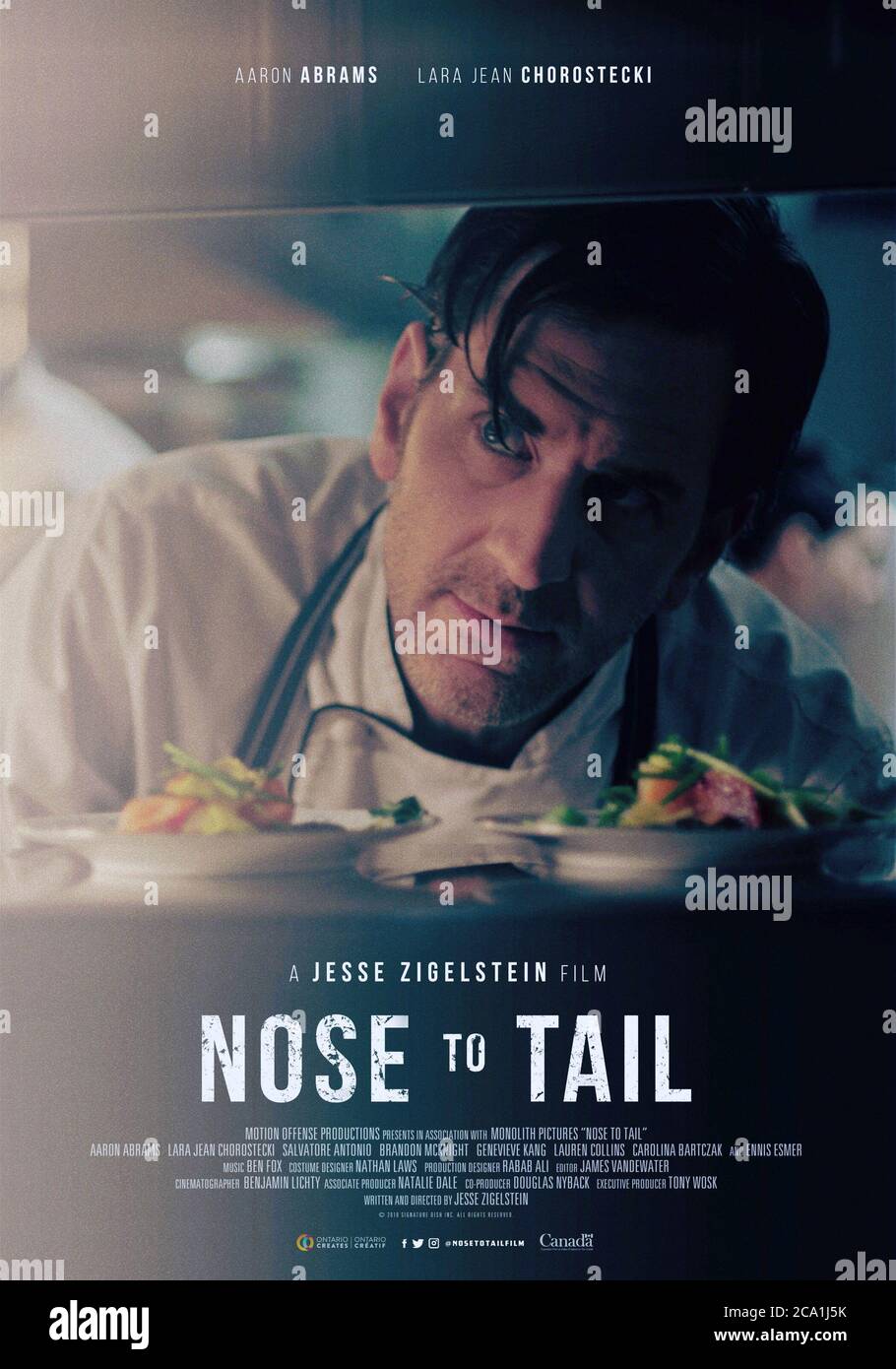 NOSE TO TAIL, Canadian poster, Aaron Abrams, 2018. © 1091 Media ...