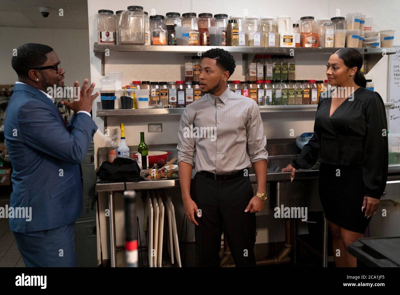 THE CHI, from left: Lil Rel Howery, Jacob Latimore, La La Anthony , A ...