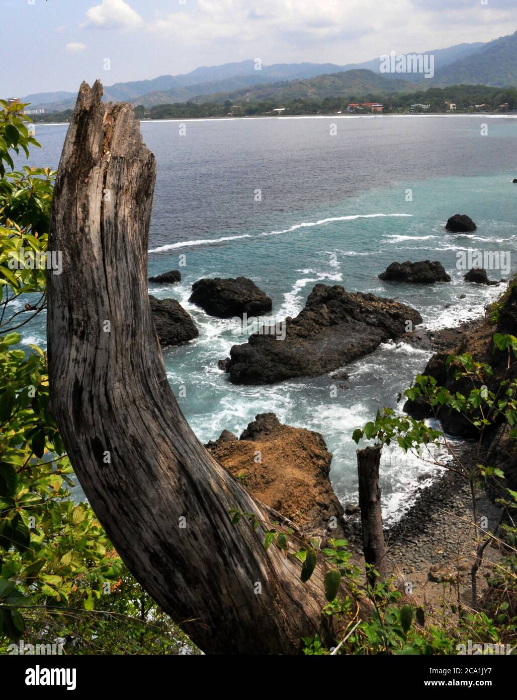 Costa Rico coastline Stock Photo - Alamy