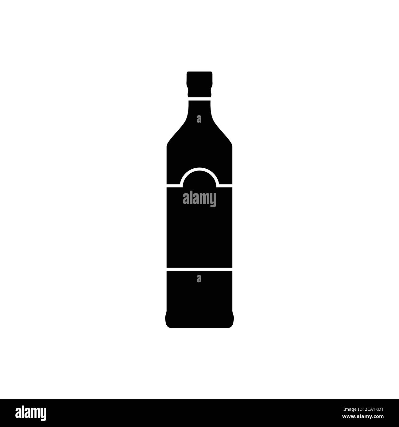 wine bottle icon vector Stock Vector Image & Art - Alamy