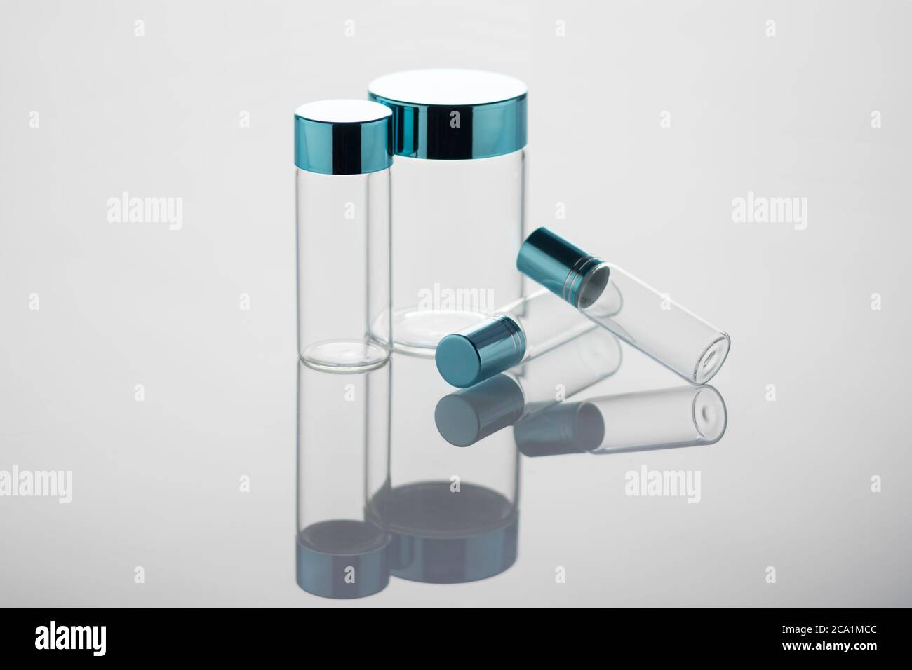 Still life of glass jars with lids Stock Photo - Alamy