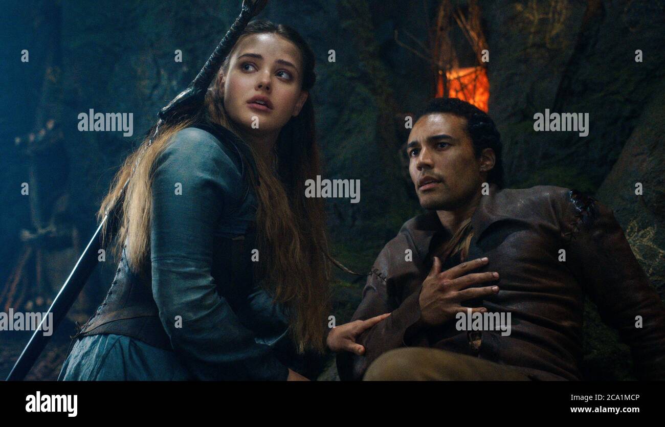CURSED, from left: Katherine Langford, Devon Terrell, Bring Us in Good ...